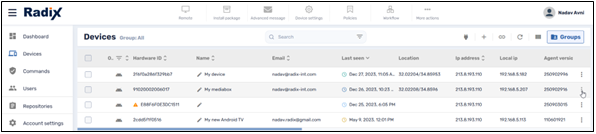 Radix MDM: Remote Screen View and Control – Radix Technologies
