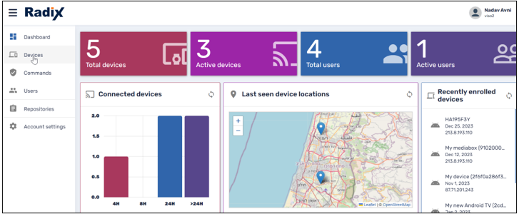 Using Remote Execute to Adjust Device Settings – Radix Technologies