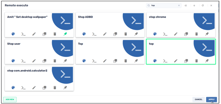 Using Remote Execute to Adjust Device Settings – Radix Technologies