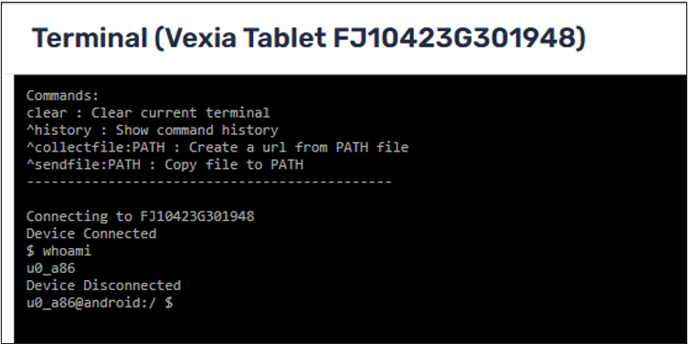Radix Device Management Platform: Pulling Log Files from the Terminal ...